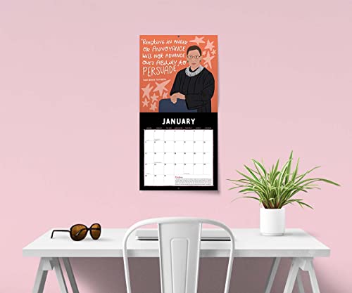 2023 The Legacy of Ruth Bader Ginsburg Wall Calendar: Her Words of Hope, Equality and Inspiration ― A yearlong tribute to the notorious RBG (12-Month Art Calendar)