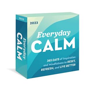 2023 Everyday Calm Boxed Calendar: 365 Days of Inspiration and Mindfulness to Reset, Refresh, and Live Better (Motivational, Self-Care & Daily Stress Relief Desk Gift)