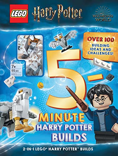 LEGO® Harry Potter™ 5-Minute Builds: 100+ Quick Model Build Ideas, Basic Brick Kit, and Awesome Activities to Inspire Imagination and Creativity!