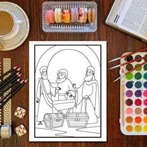 Bible Coloring Book for Kids