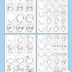 The Big Book of Faces: How to Draw 400 Easy to follow Step by Step Drawing Lessons for Kids (How to Draw Easy to follow Step by Step Drawing Lessons for Kids)