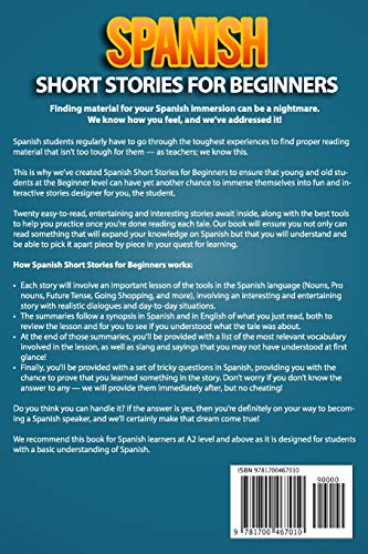 Spanish Short Stories for Beginners Volume 2: 20 Captivating Short Stories to Learn Spanish & Grow Your Vocabulary the Fun Way! (Easy Spanish Stories)