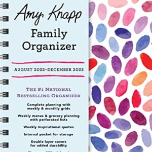 2023 Amy Knapp's Family Organizer: The #1 National Bestseller! 17-Month Weekly Mom Planner (Thru December 2023)