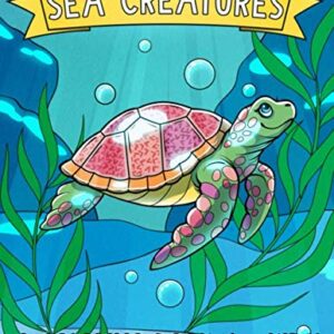 Sea Creatures: A Coloring Book for Kids!