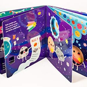 I Heart Pluto: A Rhyming Solar System Board Book with Unique Planet Cutouts - From the #1 Science Author for Kids