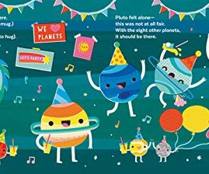 I Heart Pluto: A Rhyming Solar System Board Book with Unique Planet Cutouts - From the #1 Science Author for Kids