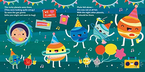 I Heart Pluto: A Rhyming Solar System Board Book with Unique Planet Cutouts - From the #1 Science Author for Kids