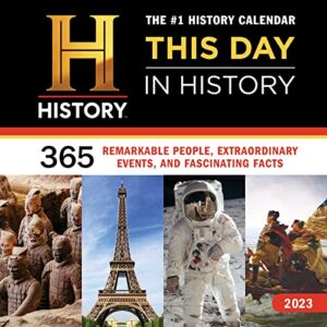 2023 history channel this day in history wall calendar: 365 remarkable people, extraordinary events and fascinating facts (hanging monthly photography calendar & gift)