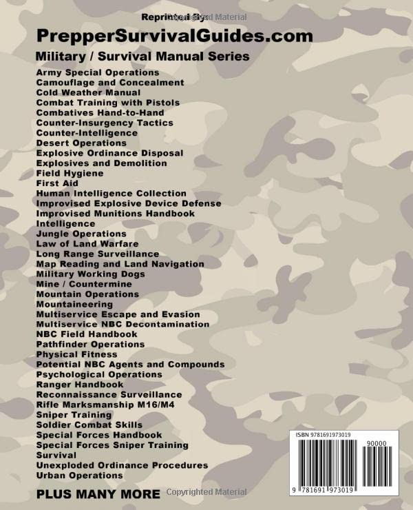 Ranger Medic Handbook: U.S. Army Rangers - 150+ Pages - 7.5 x 9.25 Format - (Prepper Survival Army)