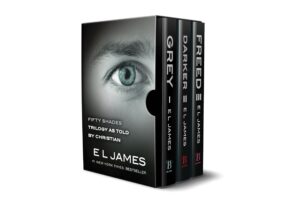 fifty shades as told by christian trilogy: grey, darker, freed box set