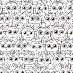 Playful Patterns Coloring Book: For Kids Ages 6-8, 9-12