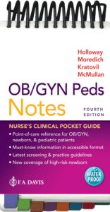 ob/gyn peds notes: nurse's clinical pocket guide