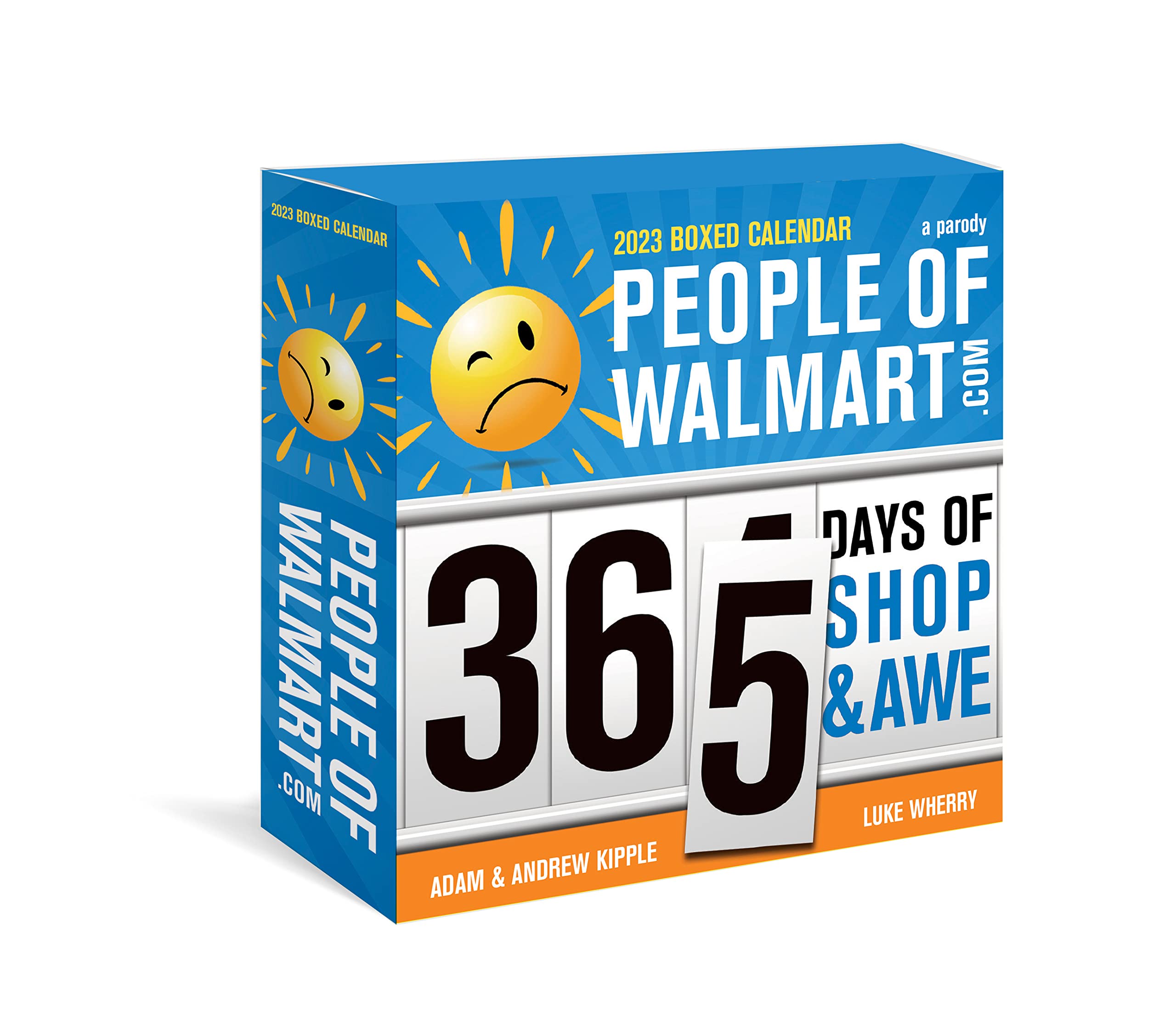 2023 People of Walmart Boxed Calendar: 365 Days of Shop and Awe (Funny Daily Desk Calendar, White Elephant Gag Gift for Adults)