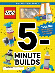 lego® books. 5-minute builds: 100+ quick model build ideas, basic brick kit, and awesome activities to inspire imagination and creativity!