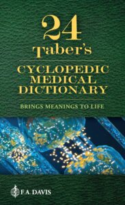 taber's cyclopedic medical dictionary