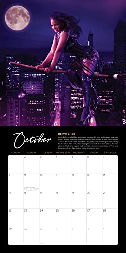 2023 Black Hollywood Wall Calendar: 12 Months of Iconic Movie Moments Reimagined with Black Stars (Photography Art Gift)