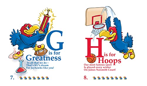 Kansas Jayhawks ABCs and 1-2-3s Second Edition