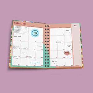 The American Library Association Recommended Reads and 2024 Planner: A 17-Month Book Log and Planner with Weekly Reads, Book Trackers, and More!