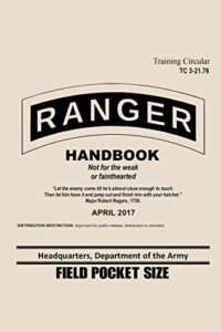 ranger handbook training circular tc 3-21.76: april 2017 field pocket size