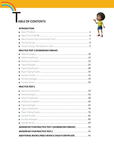 COGAT Test Prep Grade 3 Level 9: Gifted and Talented Test Preparation Book - Practice Test/Workbook for Children in Third Grade