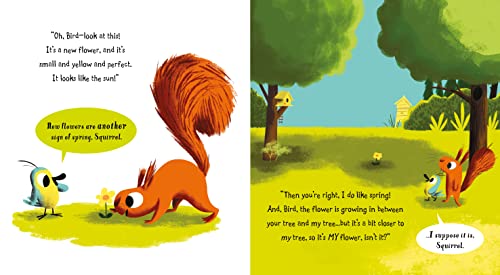 Don't Touch that Flower!: The Perfect Spring Book for Children and Toddlers (A Squirrel & Bird Book)