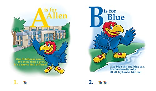 Kansas Jayhawks ABCs and 1-2-3s Second Edition