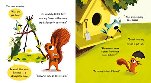 Don't Touch that Flower!: The Perfect Spring Book for Children and Toddlers (A Squirrel & Bird Book)