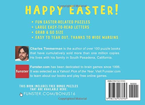 Funster Easter Word Search: Easter basket stuffer