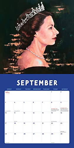 2023 The Legacy of Her Majesty Queen Elizabeth II Wall Calendar: A Yearlong Tribute to a 70-Year Reign (12-Month Art Calendar)