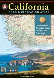 california road and recreation atlas - 11th edition, 2021