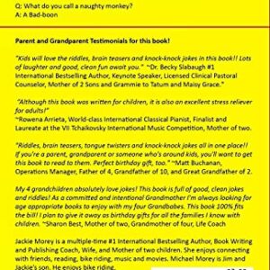 The Amazing Book of Riddles, Jokes, Knock-knock Jokes and Brain Teasers: Loads of FUN, Smiles and Laughter for Kids, Friends, Parents, Grandparents and Relatives (Riddles and Jokes Book Series)