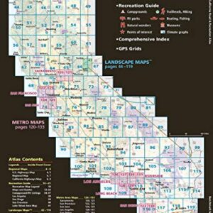 California Road and Recreation Atlas - 11th Edition, 2021