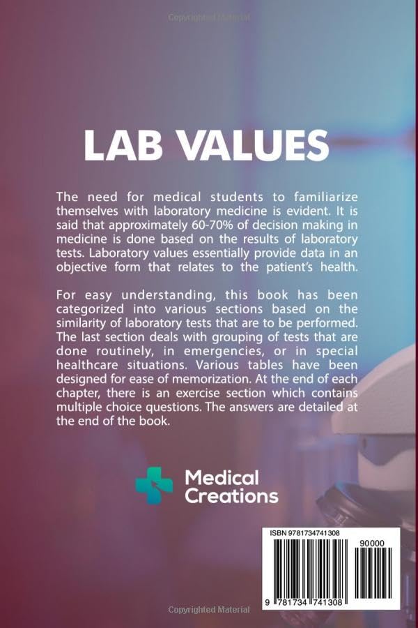 Lab Values: Everything You Need to Know about Laboratory Medicine and its Importance in the Diagnosis of Diseases: Second Edition