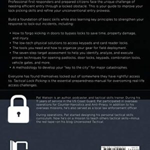 Tactical Lock Picking: A Systemized Approach for Responding to Locked Obstacles During Emergencies