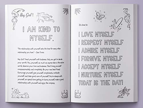 Hey Girl! Empowering Journal for girls: To Develop Gratitude and Mindfulness through Positive Affirmations