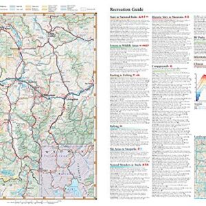 Montana Road and Recreation Atlas - 6th Edition, 2024