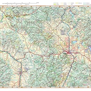 Montana Road and Recreation Atlas - 6th Edition, 2024