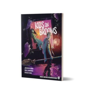 Renegade Game Studios Kids on Brooms Roleplaying Game for 2 to 6 Players Aged 12 & Up, Powered by Kids on Bikes