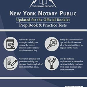 New York Notary Public: Prep Book with 3 Full Practice Tests