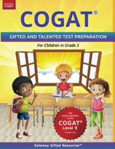 cogat test prep grade 3 level 9: gifted and talented test preparation book - practice test/workbook for children in third grade