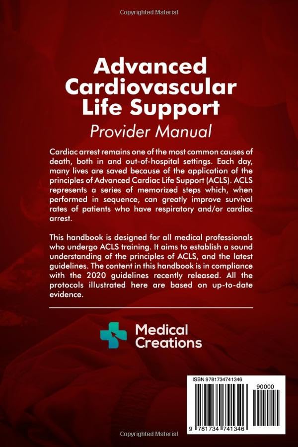 Advanced Cardiovascular Life Support (ACLS) Provider Manual - A Comprehensive Guide Covering the Latest Guidelines