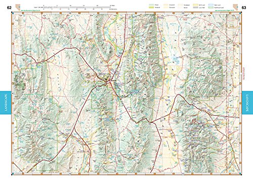 Nevada Road and Recreation Atlas - 8th Edition, 2021