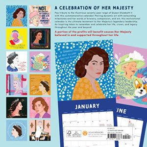 2023 The Legacy of Her Majesty Queen Elizabeth II Wall Calendar: A Yearlong Tribute to a 70-Year Reign (12-Month Art Calendar)