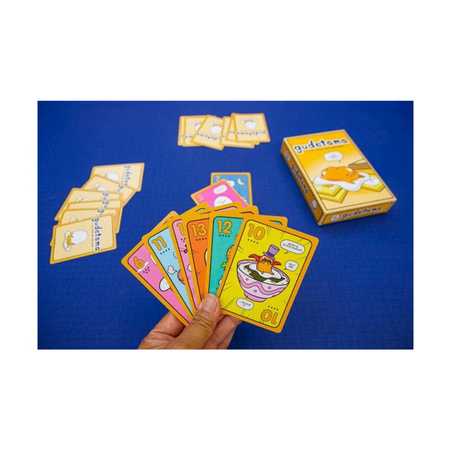 Renegade Game Studios Gudetama The Tricky Egg Card Game for 2-7 Players Aged 7 & Up, Playing Time 20 Minutes.