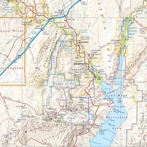 Nevada Road and Recreation Atlas - 8th Edition, 2021