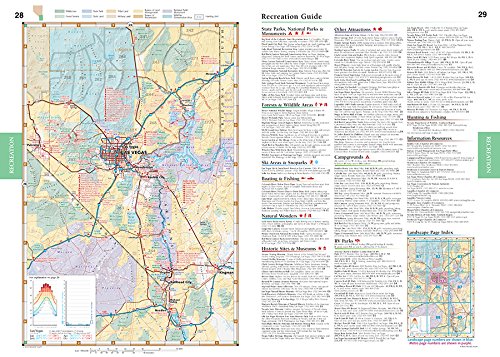 Nevada Road and Recreation Atlas - 8th Edition, 2021