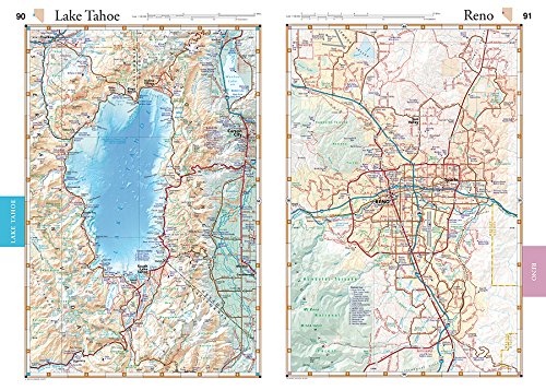 Nevada Road and Recreation Atlas - 8th Edition, 2021