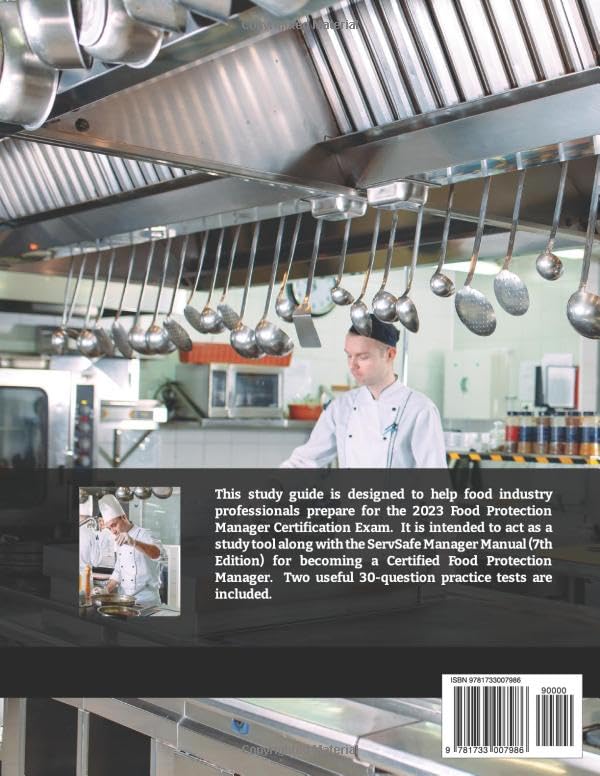 ServSafe Study Guide: A Guide for Becoming a 2023 Certified Food Protection Manager