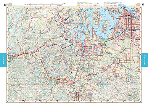 Washington Road & Recreation Atlas - 10th Edition, 2022 (Benchmark)