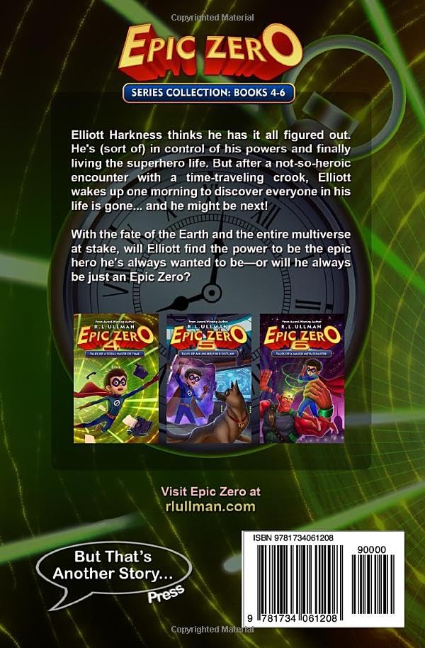 Epic Zero Series Books 4-6: Epic Zero Collection (Tales of a Not-So-Super 6th Grader)